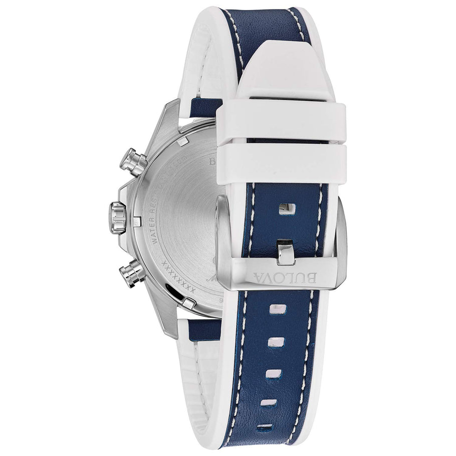 96B287 Bulova Marine Star hombre cuero - Precio Guatemala – Chilero.com